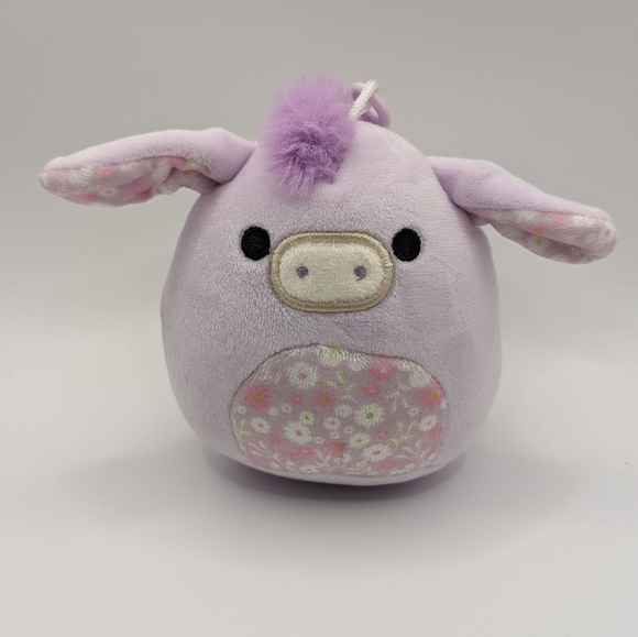 Squishmallows | Toys | Delzi The Donkey Squishmallow Clip | Poshmark